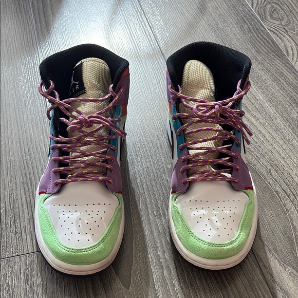 Jordan | Shoes | Colorful Womens Air Jordan Mid Se Lightbulb | Poshmark